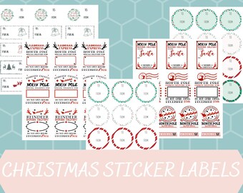 To From Stickers to From Gift Tags Red Square Gift Labels - Etsy