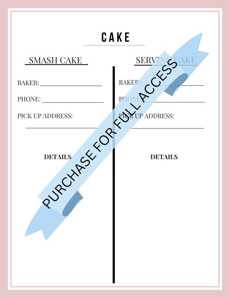 The Ultimate First Birthday Party Planning Workbook - Etsy