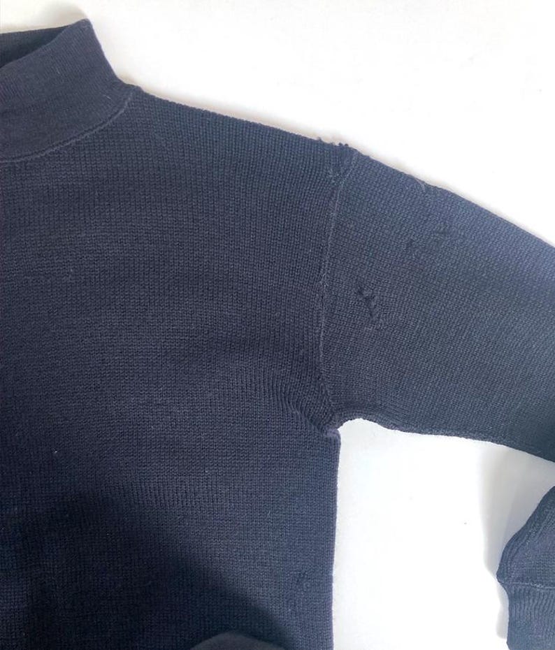 Rare Original 1940s WW2 USN Naval Wool Sweater, Original Label - Etsy