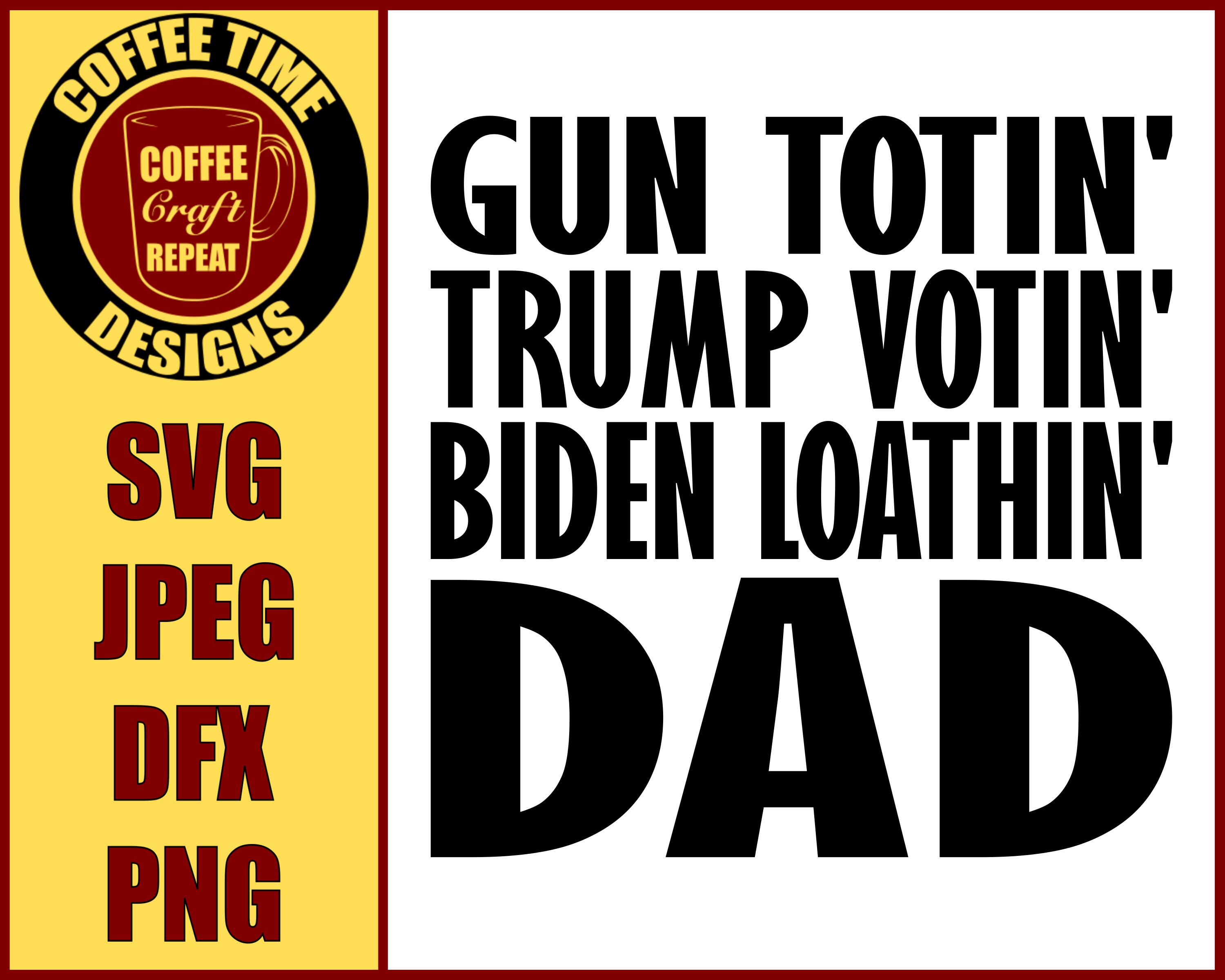 Gun Totin Dad SVG - Etsy