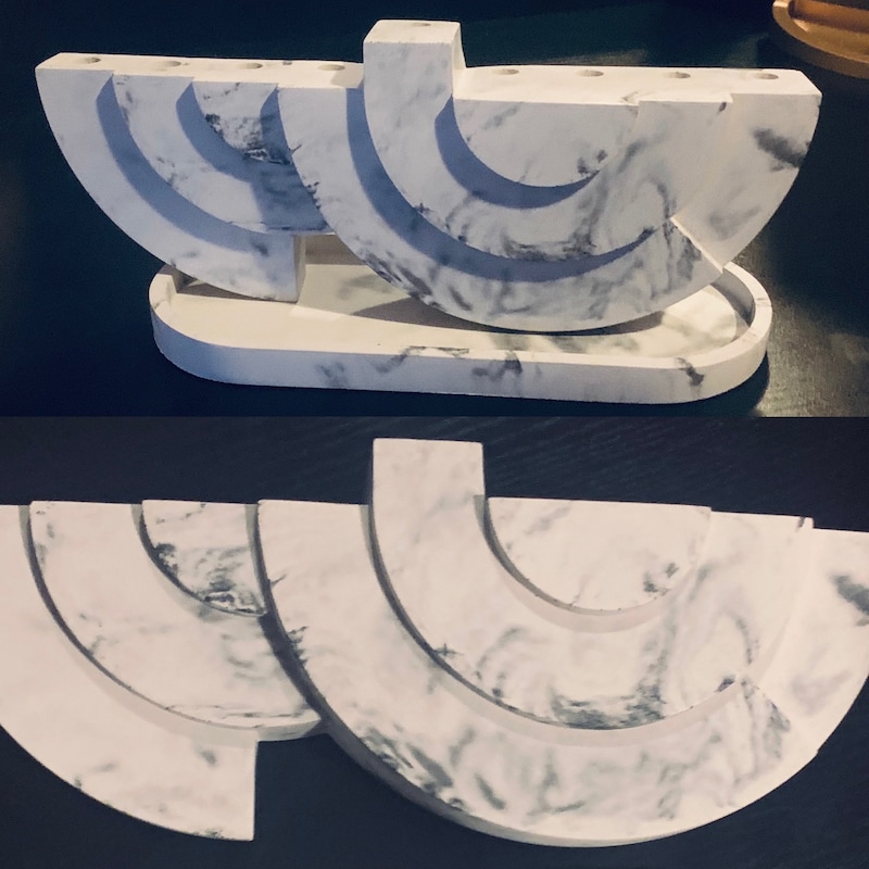 Homemade Menorahs - Etsy