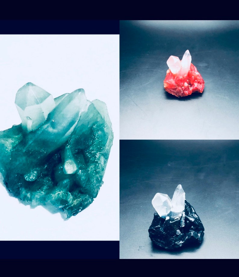 Quartz Crystal Soap gemstone choose scent | Etsy