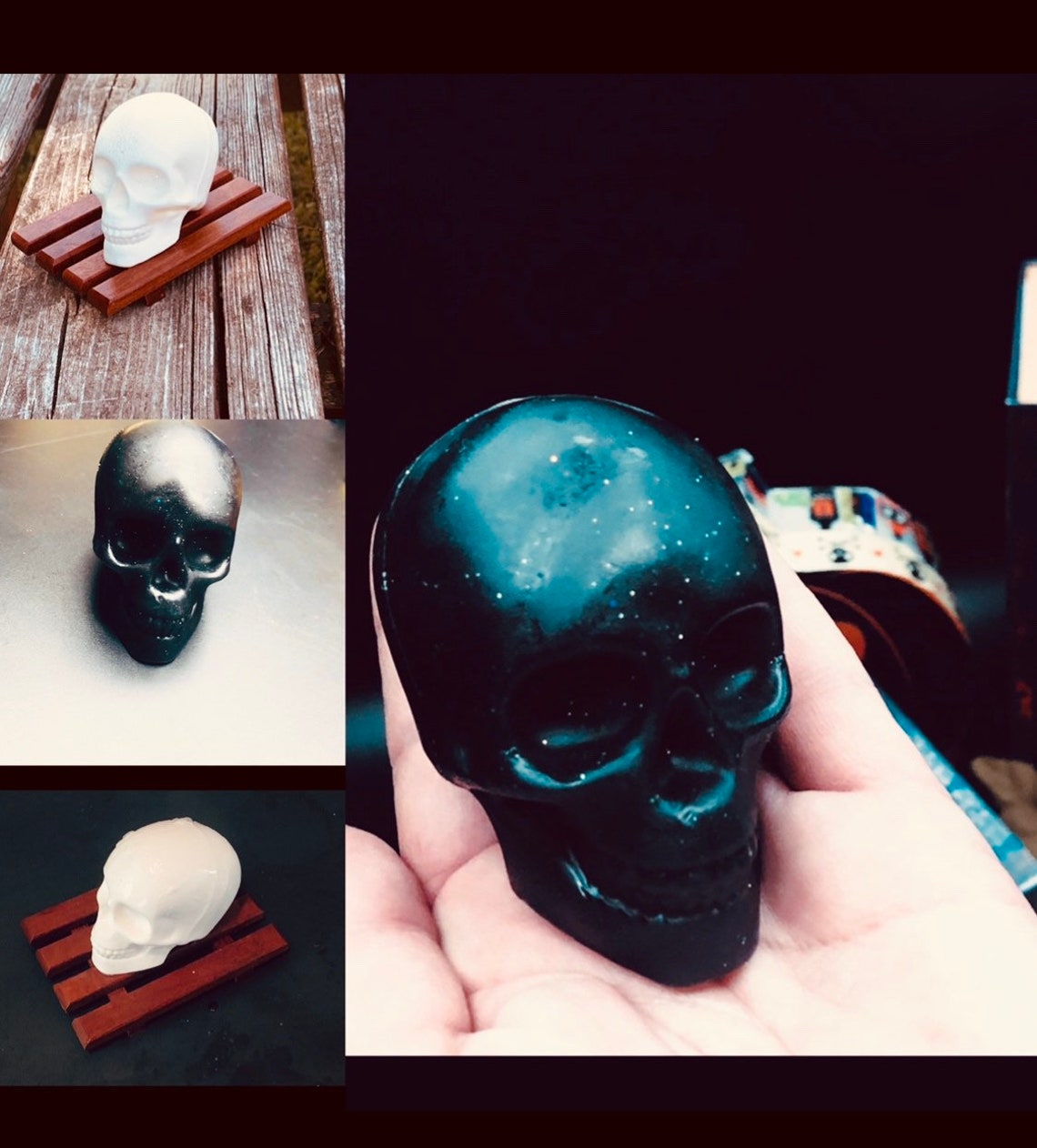 3D Skull Soap-skull Soap-gothic Soap-halloween Gift-skull-goth - Etsy