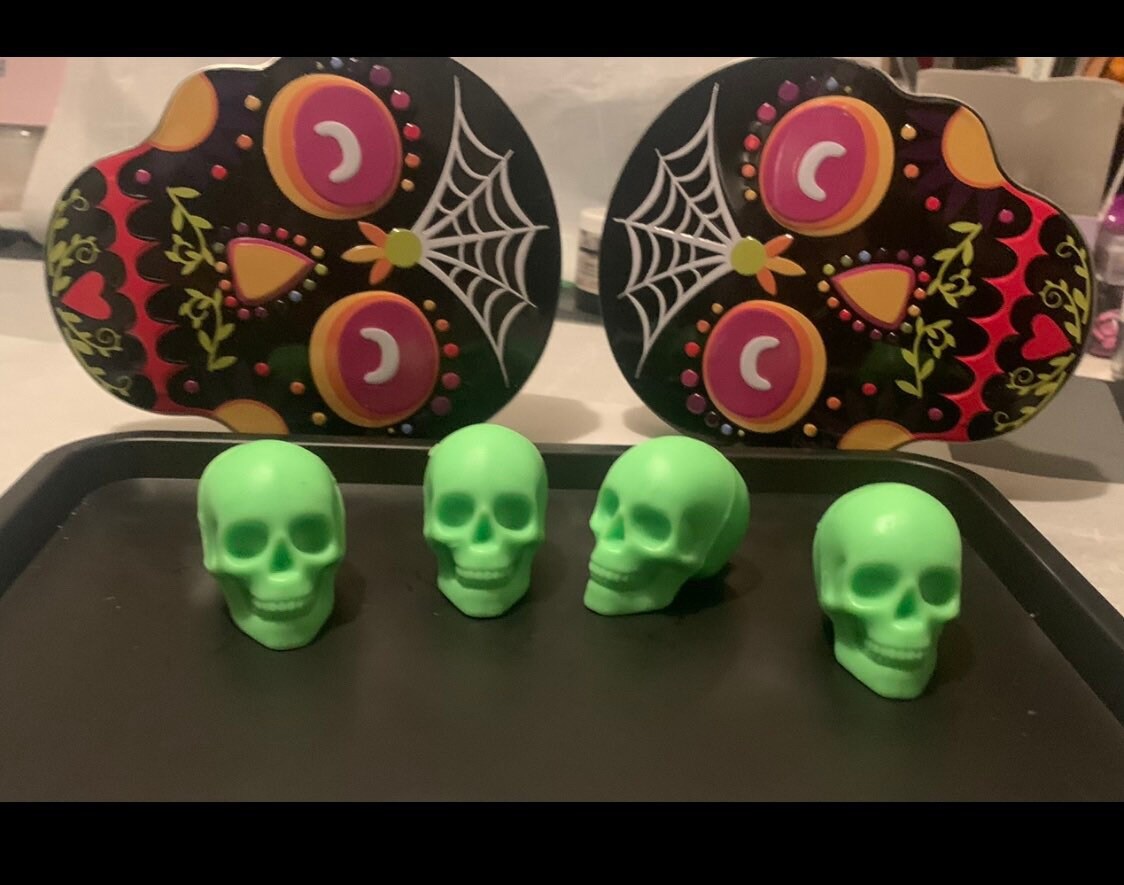 3D Skull Soap-skull Soap-gothic Soap-halloween Gift-skull-goth - Etsy