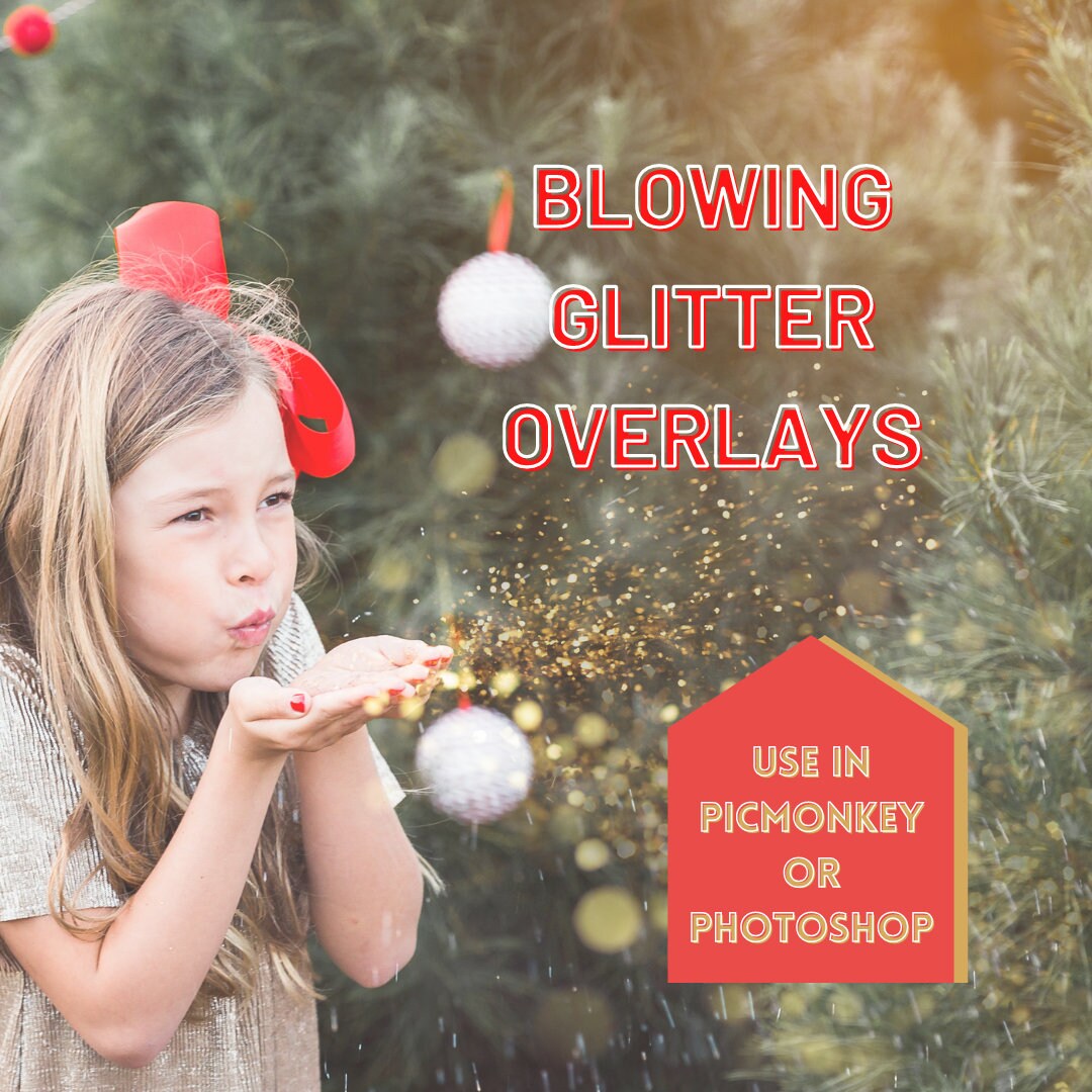 Glitter Overlays for Photoshop or Picmonkey, Glitter Overlays for ...