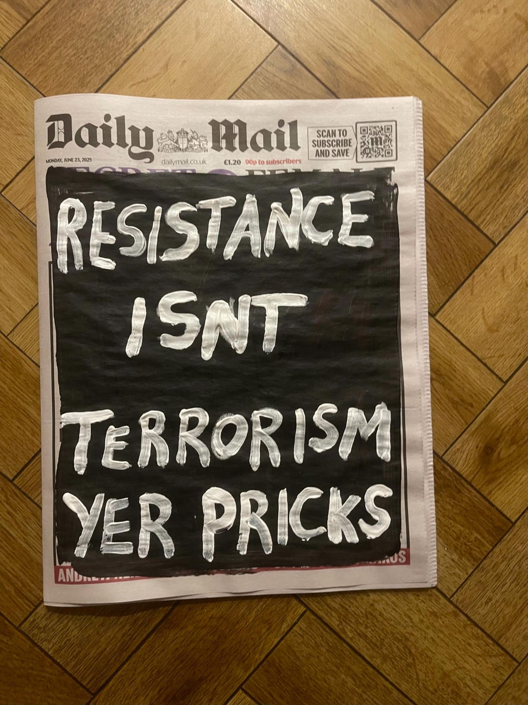 Resistance Isn’t Terrorism Yer Pricks - Etsy