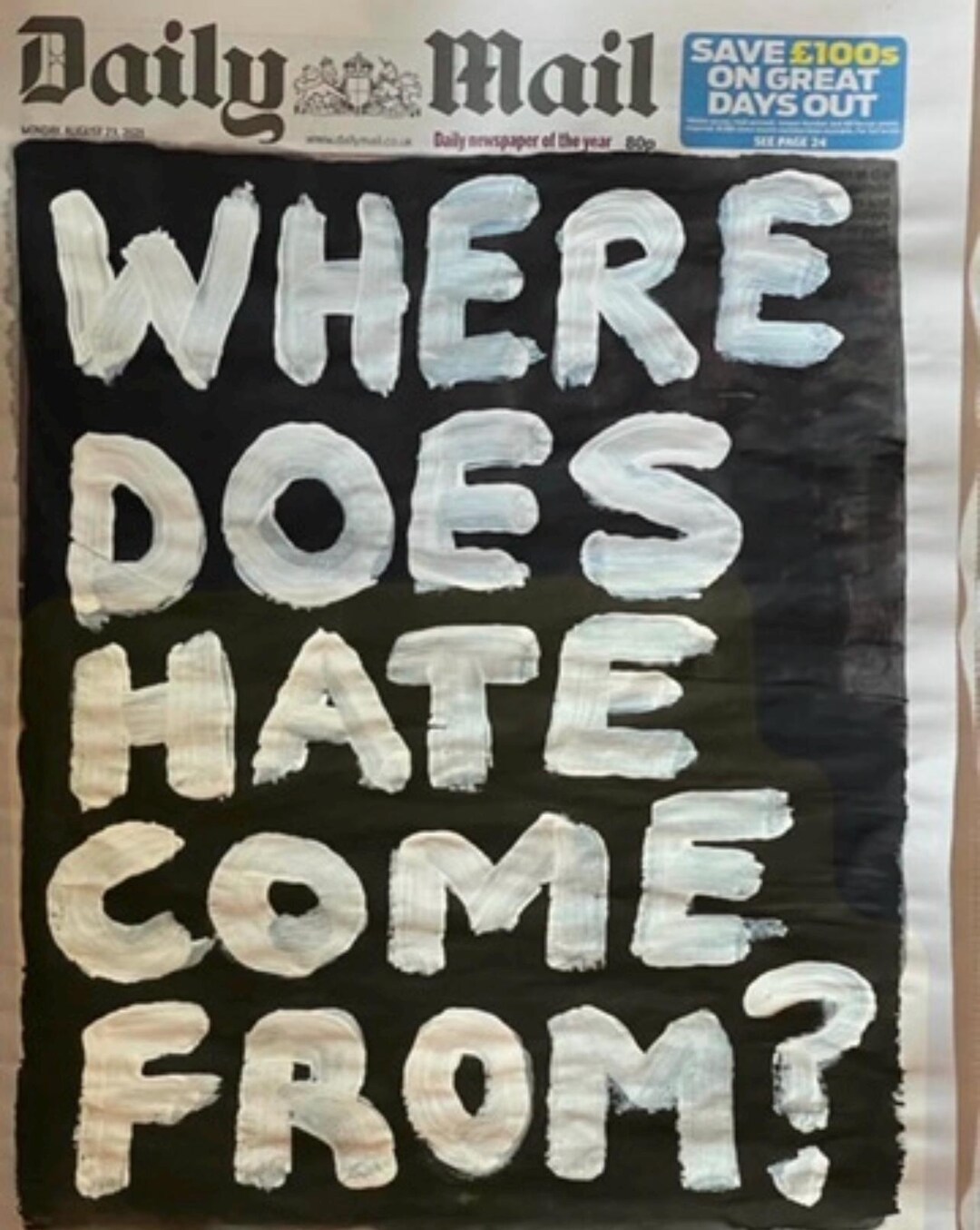 Where Does Hate Come From? - Etsy