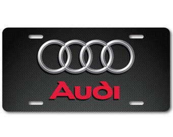 Audi License Plate | Etsy