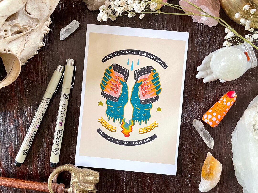 Portland Drake Lyrics Art Print - Etsy