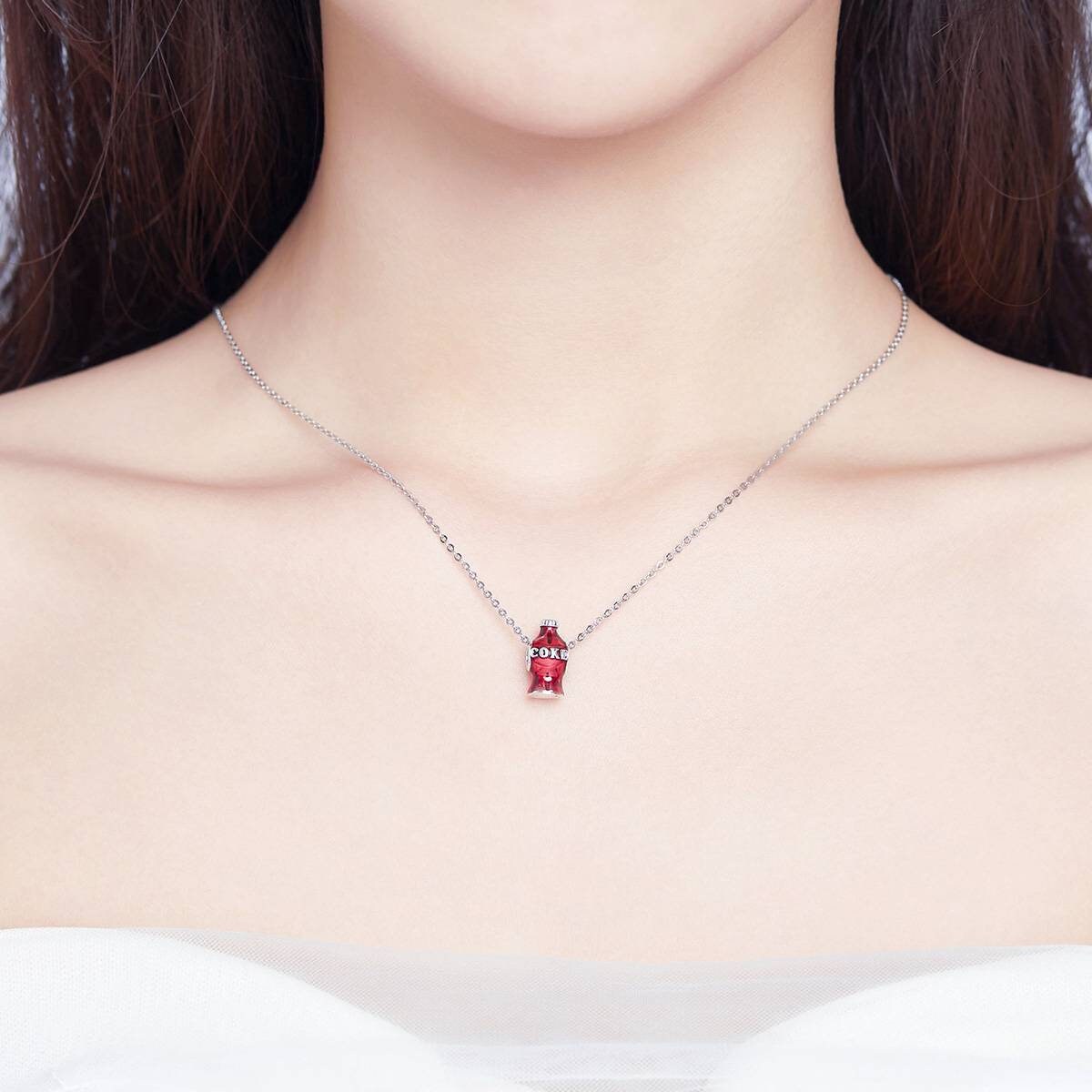 925 Sterling Silver Coke Drink Charm Bead Fits European Charm - Etsy