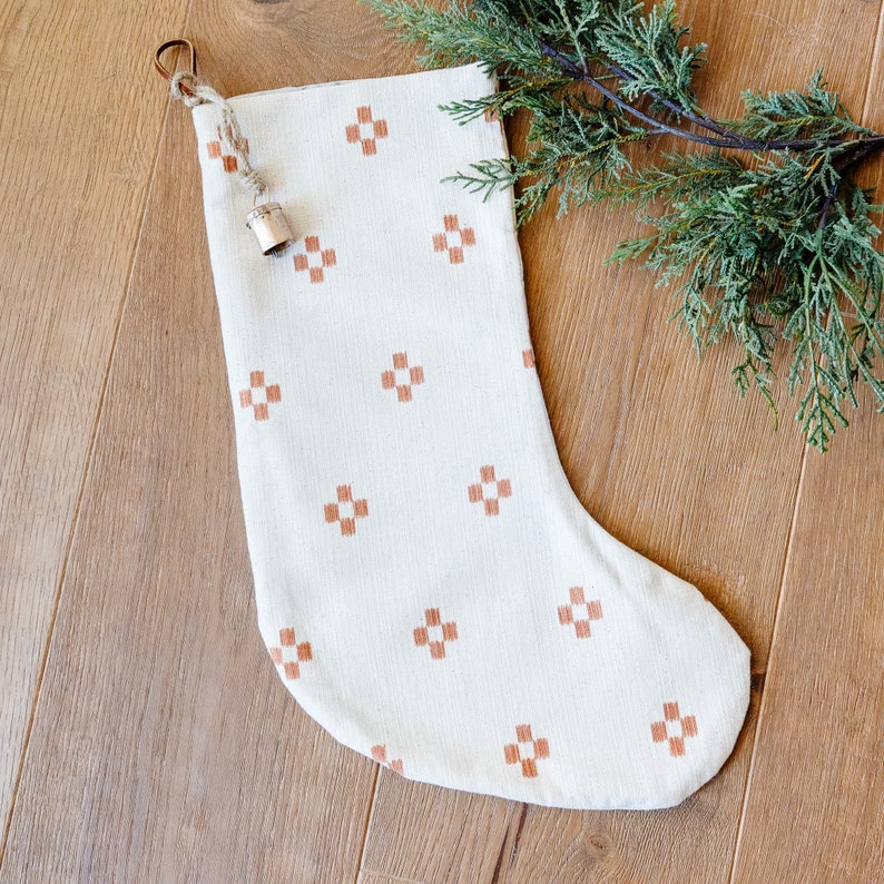 Vintage Inspired Floral Block Print Christmas Stockings - Etsy
