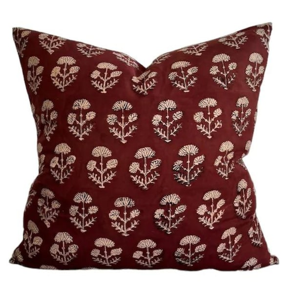 Maroon Pillows - Etsy