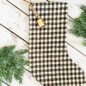 Vintage Inspired Floral Block Print Christmas Stockings Trendy ...