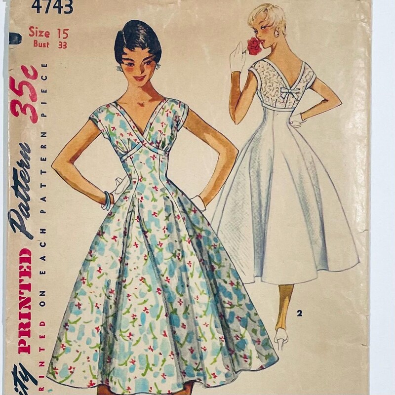 50s Prom Dress - Etsy
