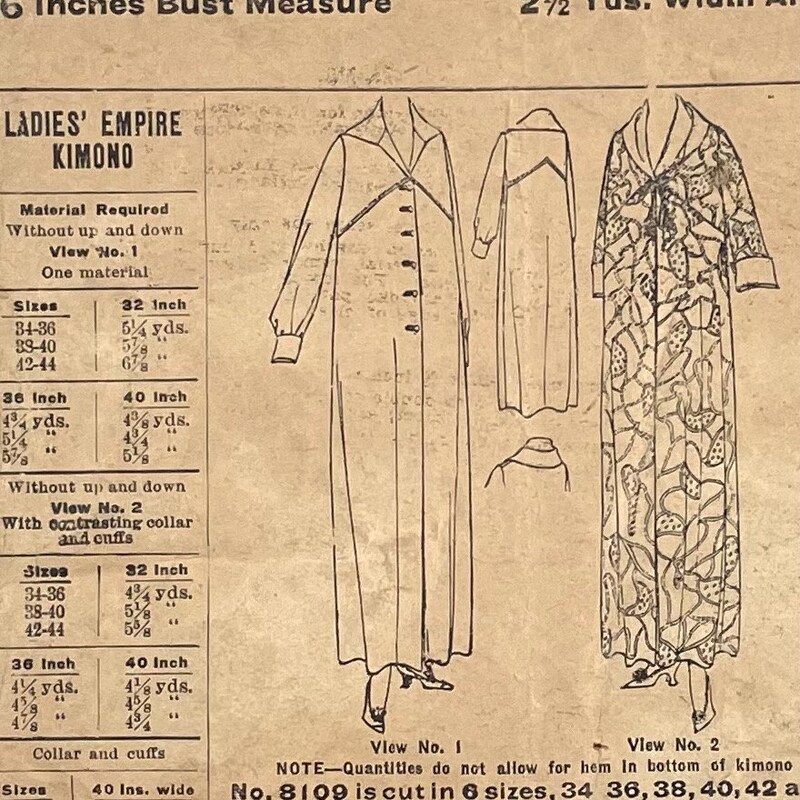 Edwardian Dress Pattern - Etsy