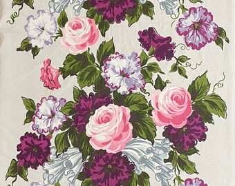 Waverly Rose Fabric - Etsy