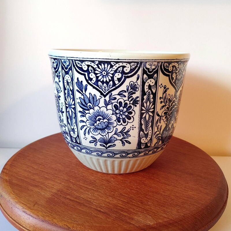 Delft Blue Planter - Etsy
