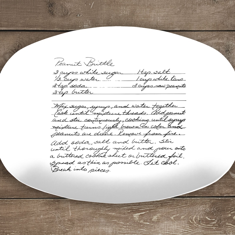 Hand Written Recipe Gift - 60+ Gift Ideas for 2025