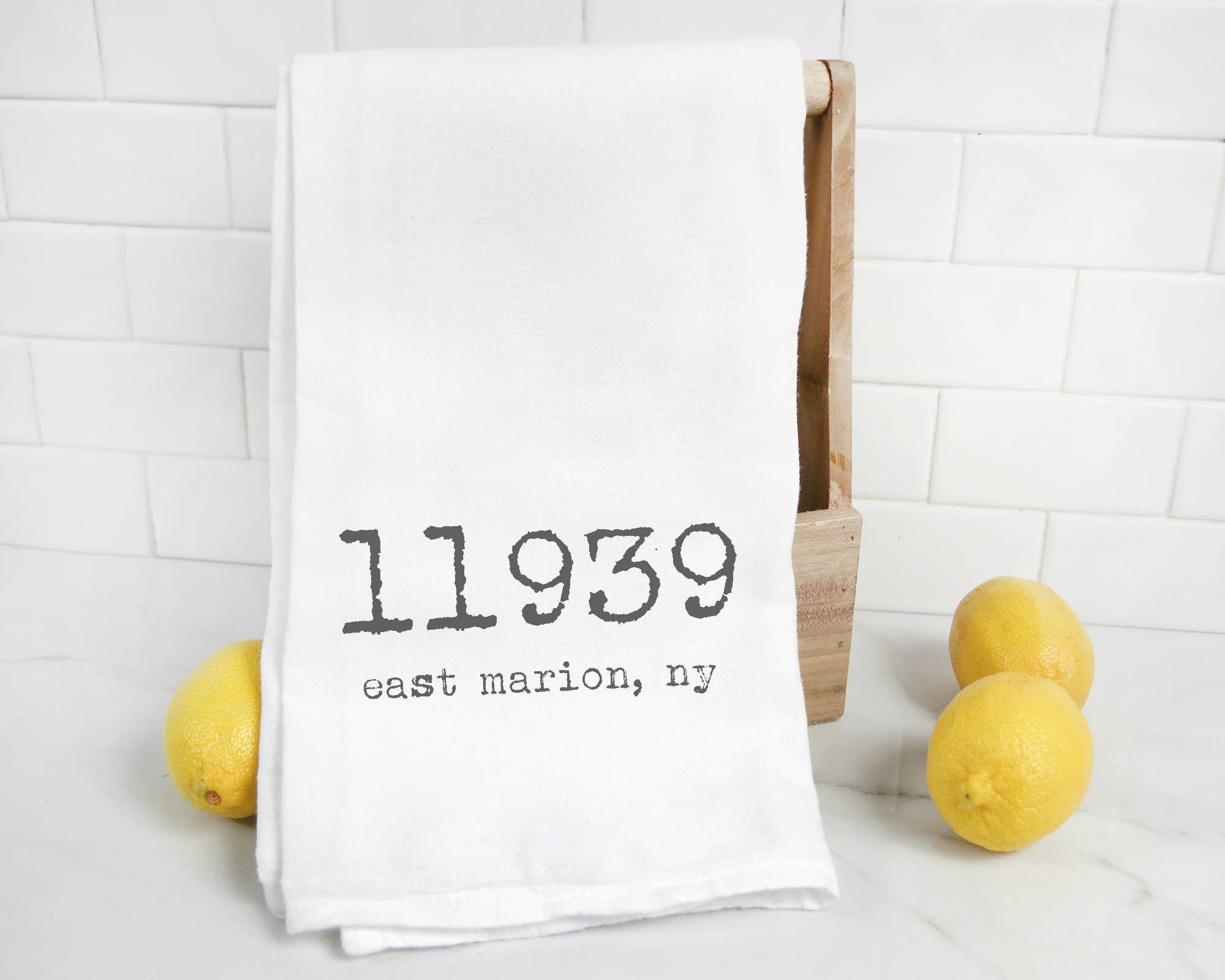 Zip Code Tea Towel Zip Code Towels Farmhouse Tea Towels - Etsy