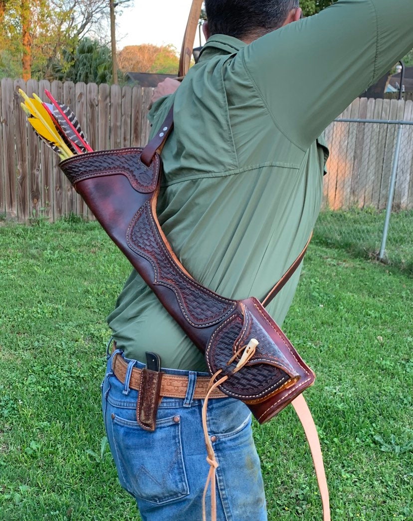 Dark Brown Side Quiver - Etsy