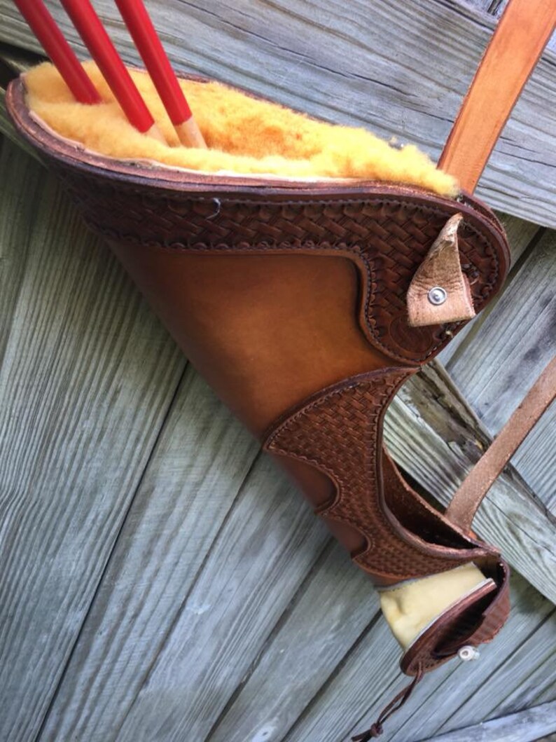 Light Brown Side Stalker Style Quiver - Etsy