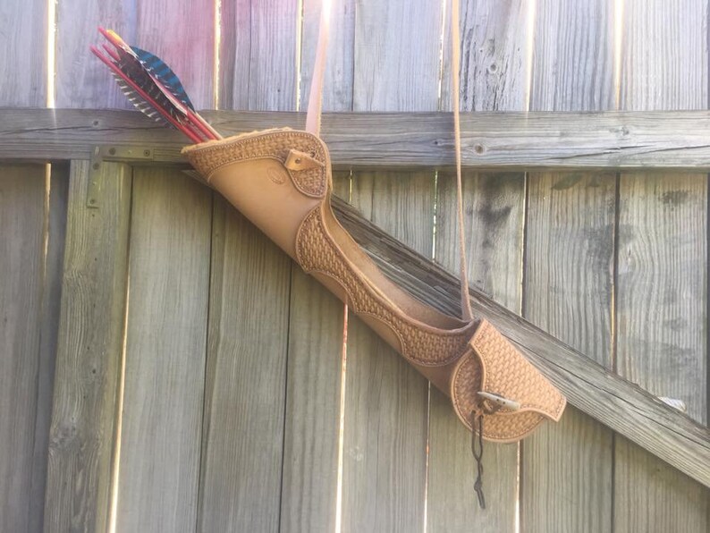 Leather Side Quiver - Etsy