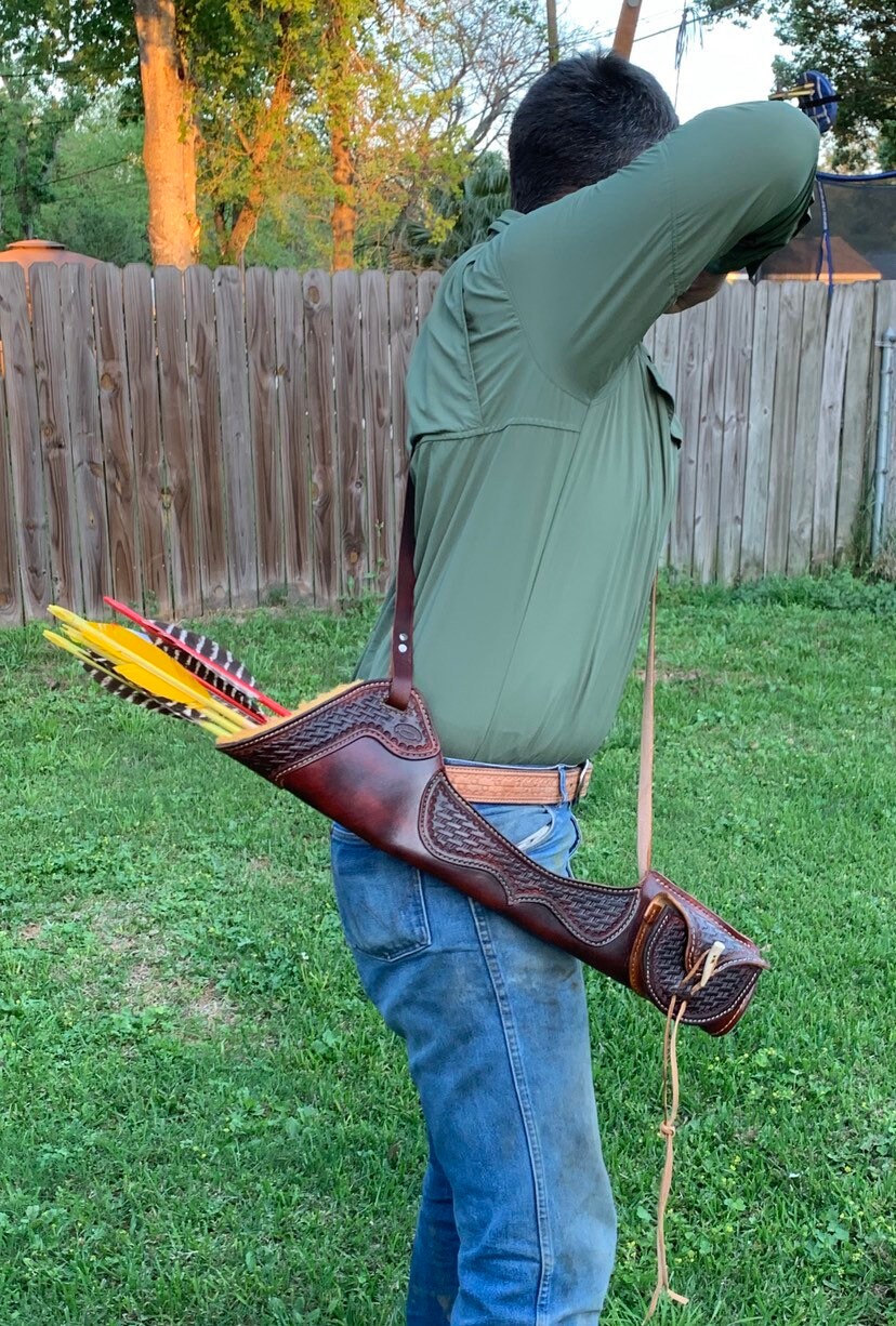 Dark Brown Side Quiver - Etsy