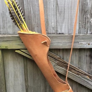 Leather Side Quiver - Etsy