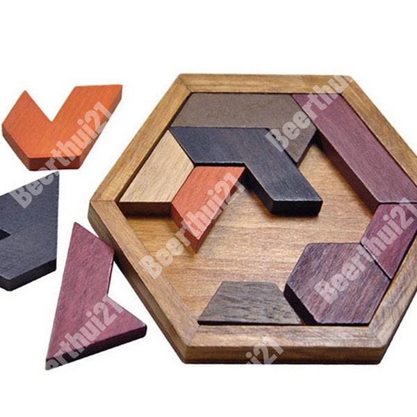 Geometric Puzzle - Etsy
