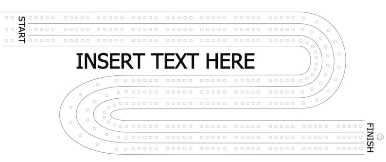 Cribbage Board SVG File - Etsy