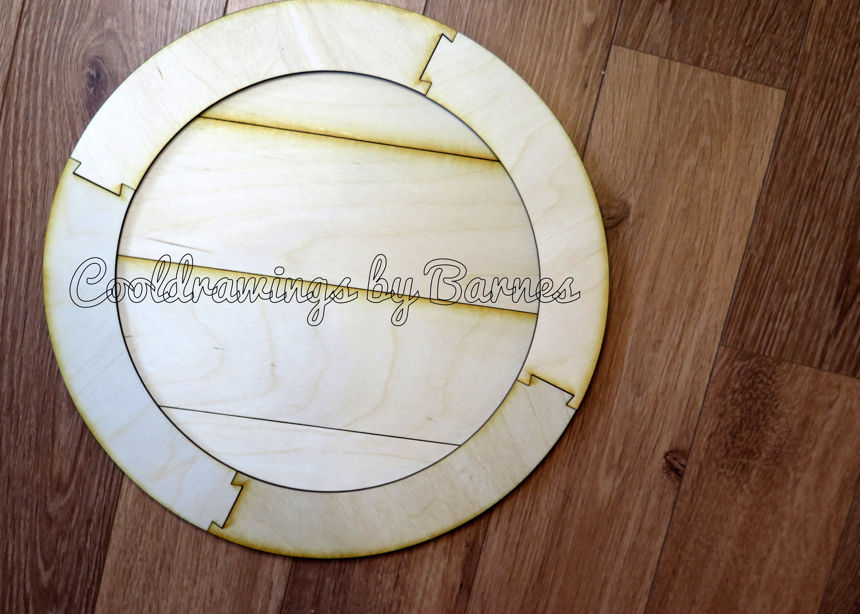 12 15 & 18 Inch Round Svg File for Laser - Etsy