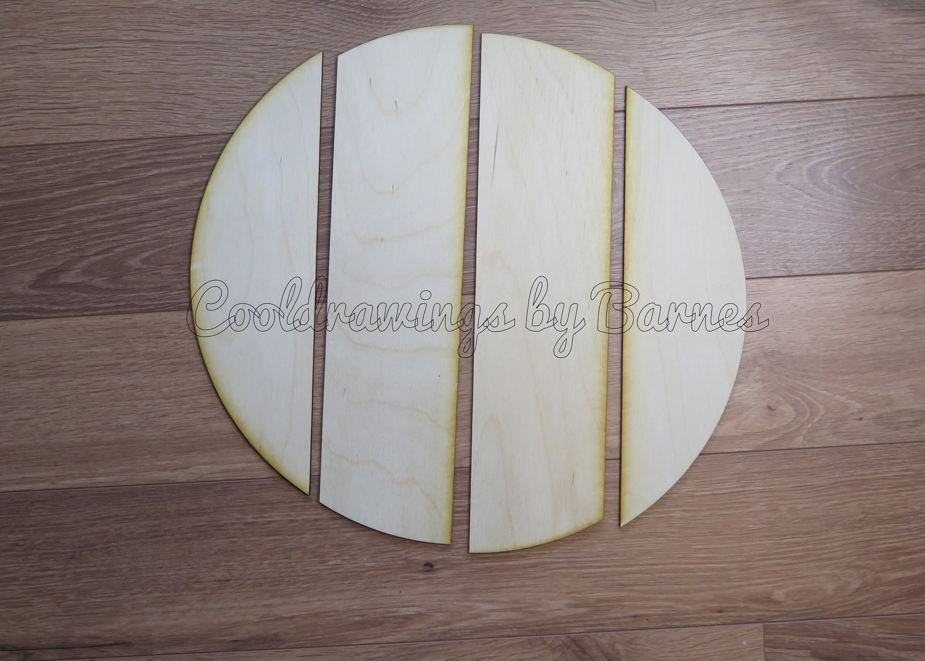 12 15 & 18 Inch Round Svg File for Laser - Etsy