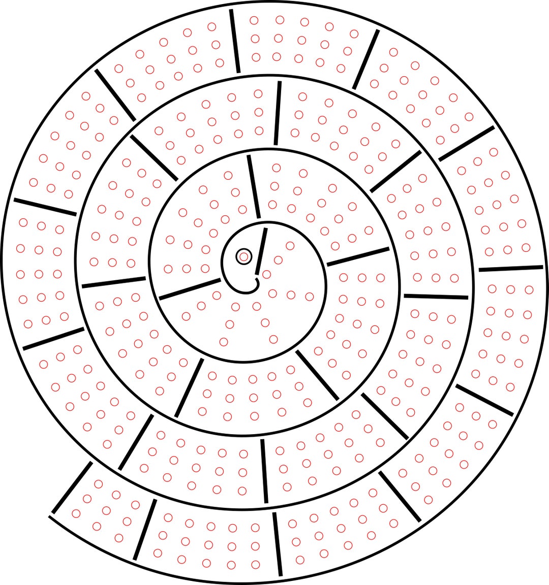 Spiral Crib Board Pattern - Etsy