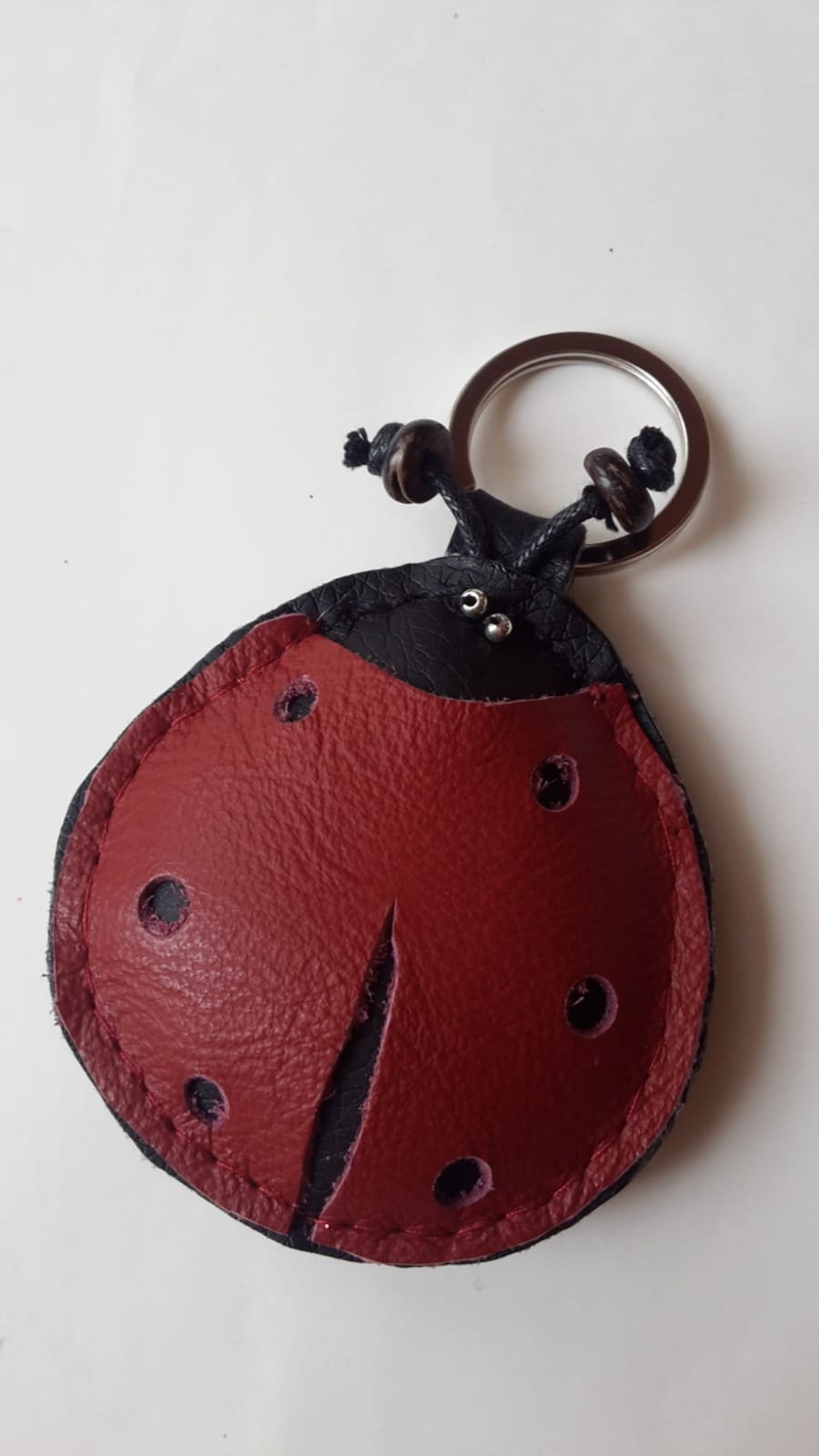 Ladybug Gift Idea, Personalized Red Ladybug Keychain, Ladybug Keychain ...