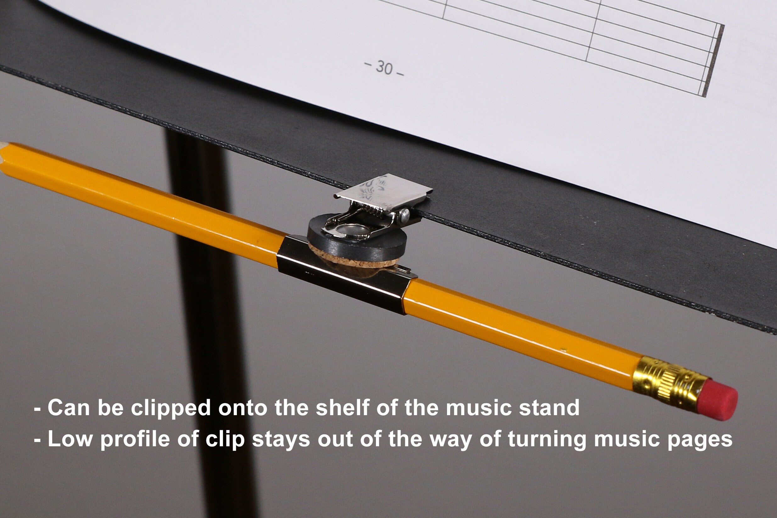 TWO PACK Magnetic Music Stand Pencil Clip - Etsy