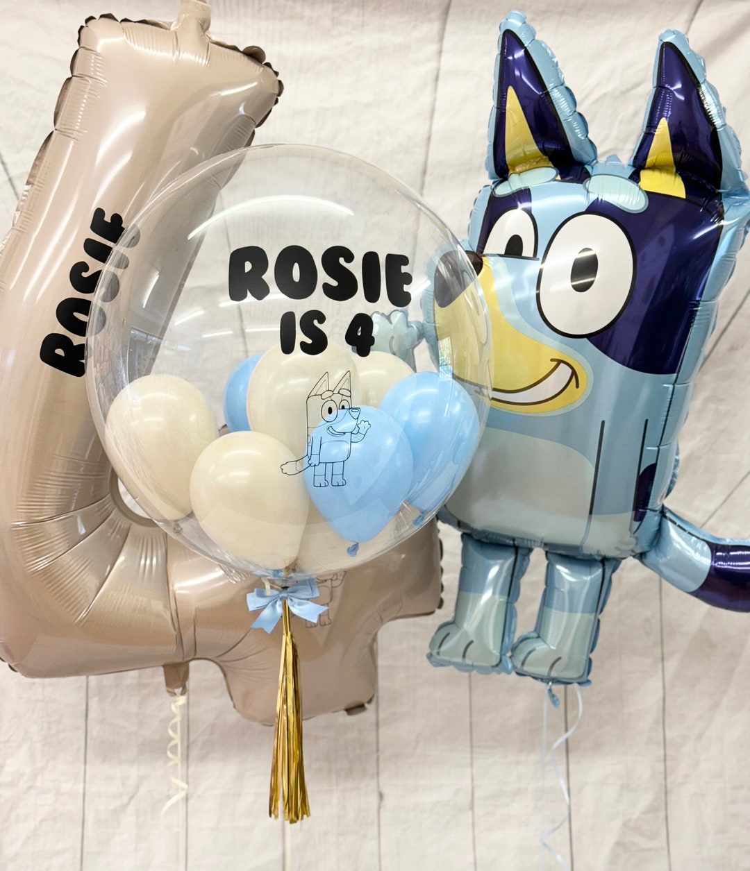 Balloons Personalised - BLUEY - BALLOONS- Children's Balloons - Bingo ...
