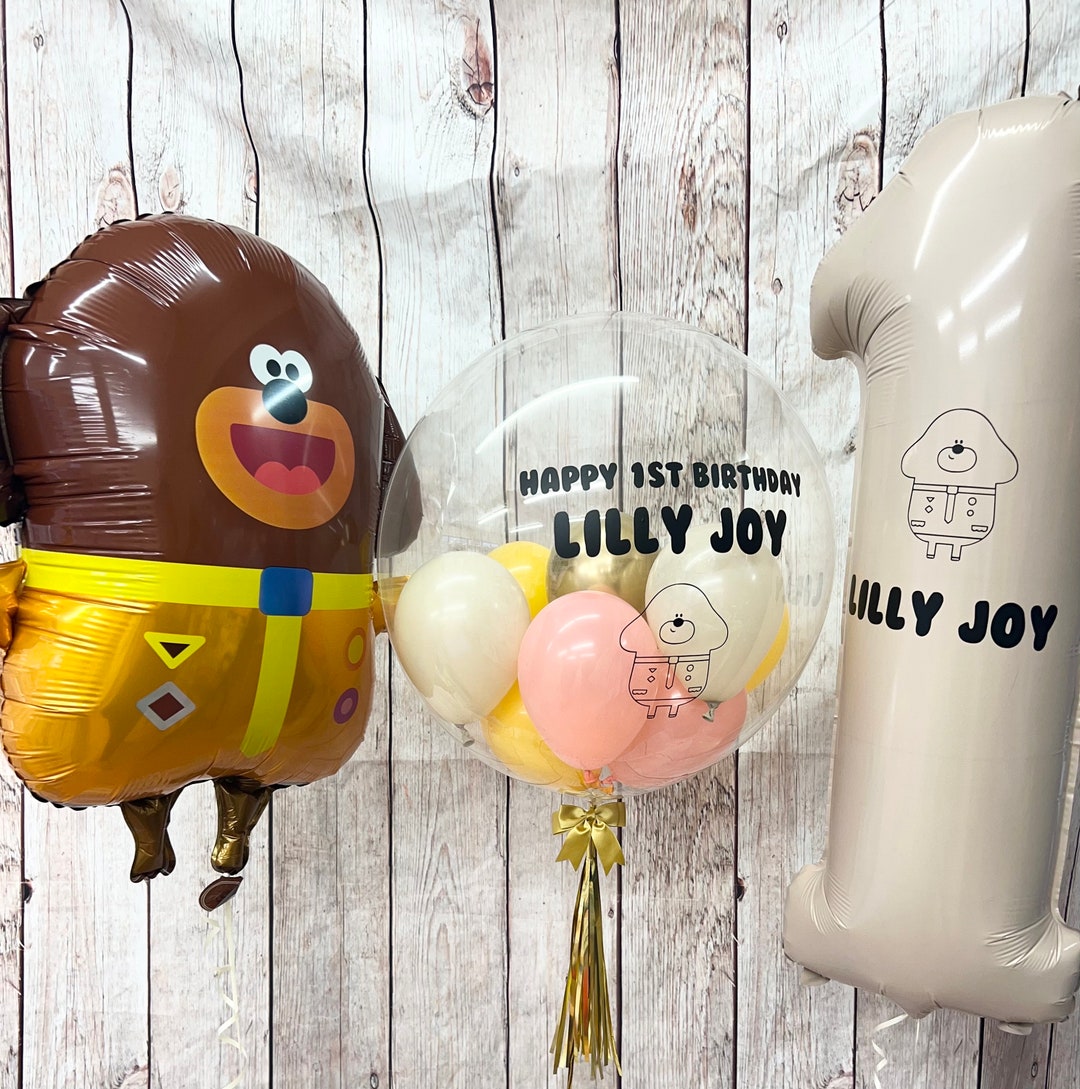 Hey Duggee Balloons - Personalised Character Foil Balloons - Balloon in ...