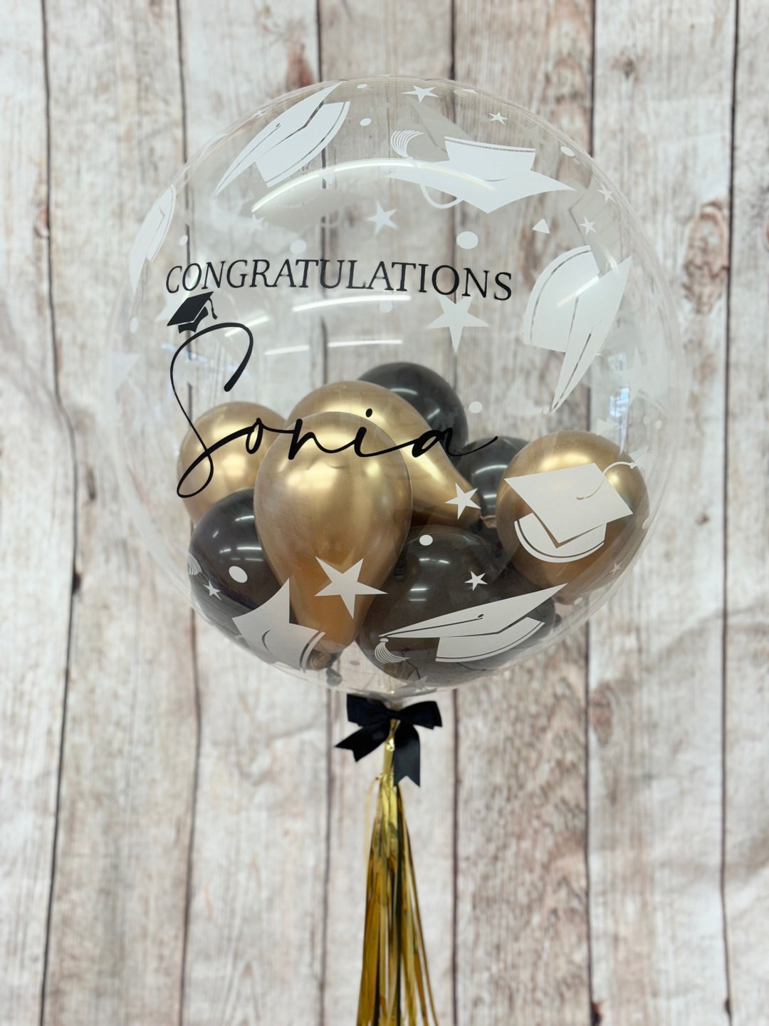 Grad Balloon - Congratulations - Balloons Personalised - Graduation ...