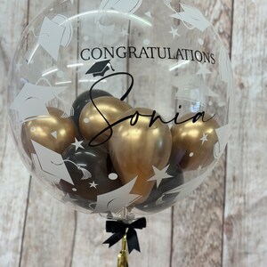 Grad Balloon - Congratulations - Balloons Personalised - Graduation ...
