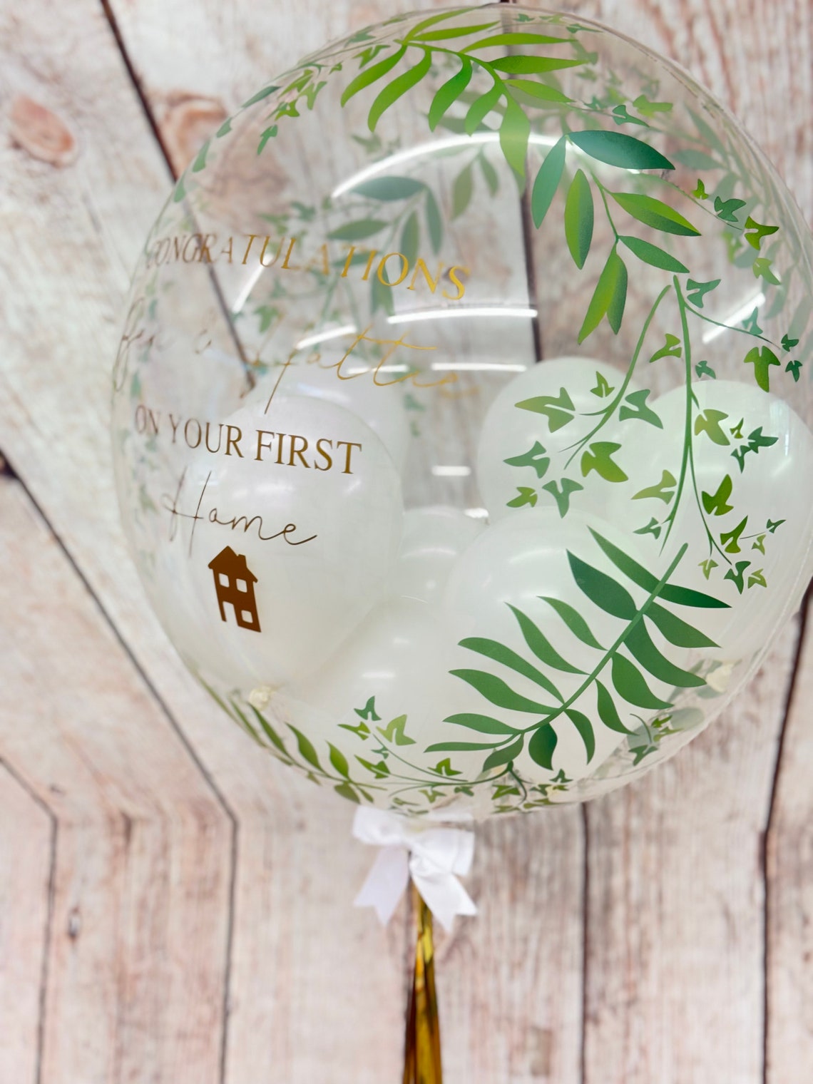 Personalised New Home Balloon – Helium Balloon in a Box - Etsy UK