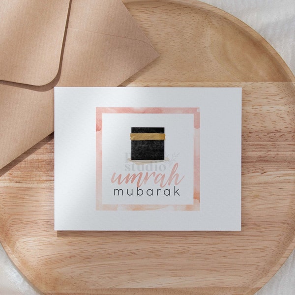 Umrah Mubarak Card - Etsy