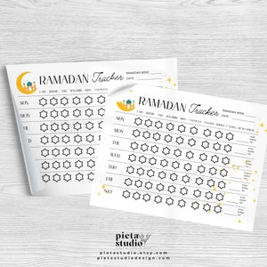 Ramadan Checklist for Kids, Ramadan Activity Paperwork, Islamic Planner ...