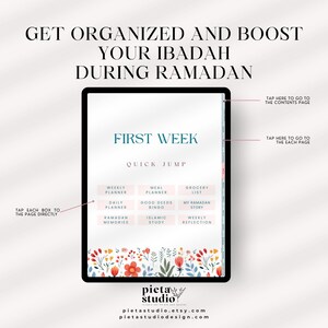 Ramadan Planner 2024 Digital, Ramadan Journal Goodnotes, Muslim Planner ...