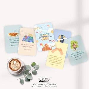 Flash Cards Quran, Islamic Affirmation Cards, Positive Affirmations ...