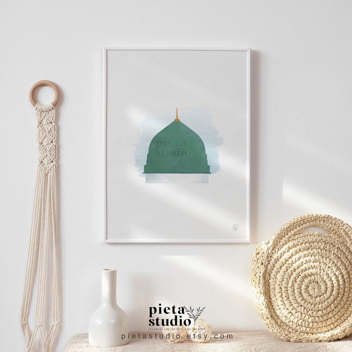 Masjid Nabawi Poster Digital Download, Medina Mosque Print, Medina ...