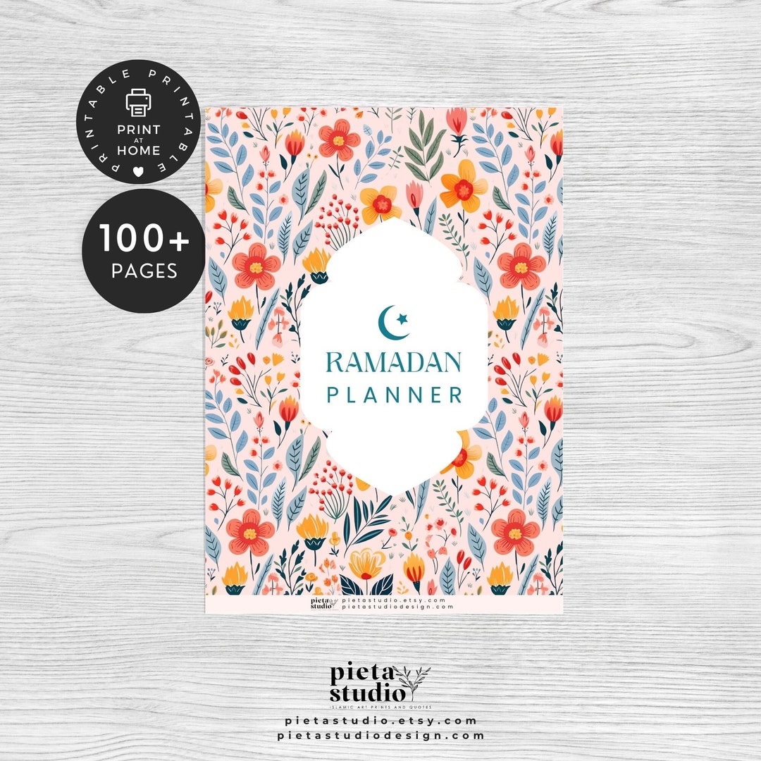 Ramadan Planner 2025 Printable, Ramadan Journal for Women, Muslim ...