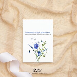 Islam Sympathy Card, Islamic Greeting Cards, Muslim Sympathy Card Loss ...