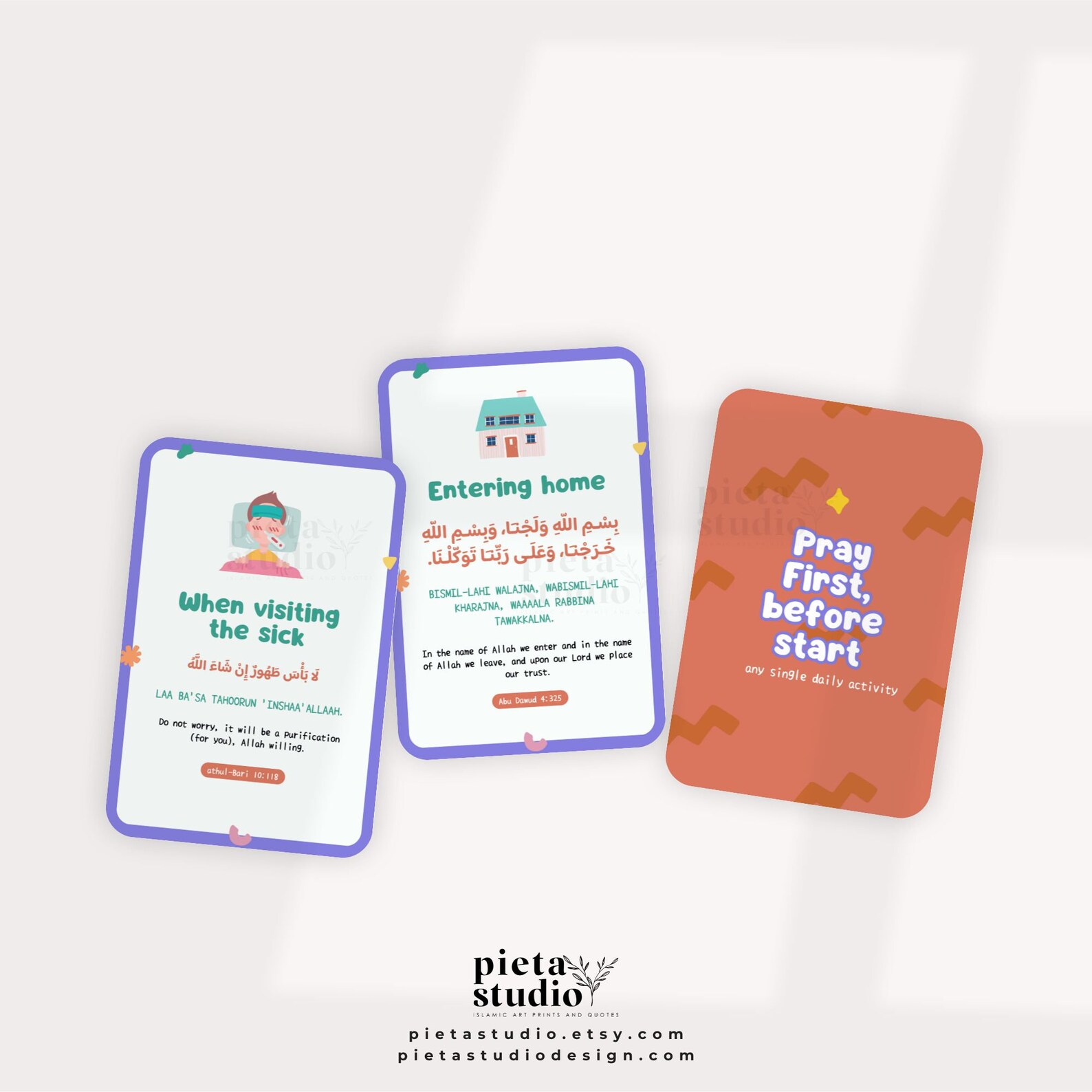 Dua Cards for Kids, Ramadan Duas Printable, Islamic Flashcards, Kids ...