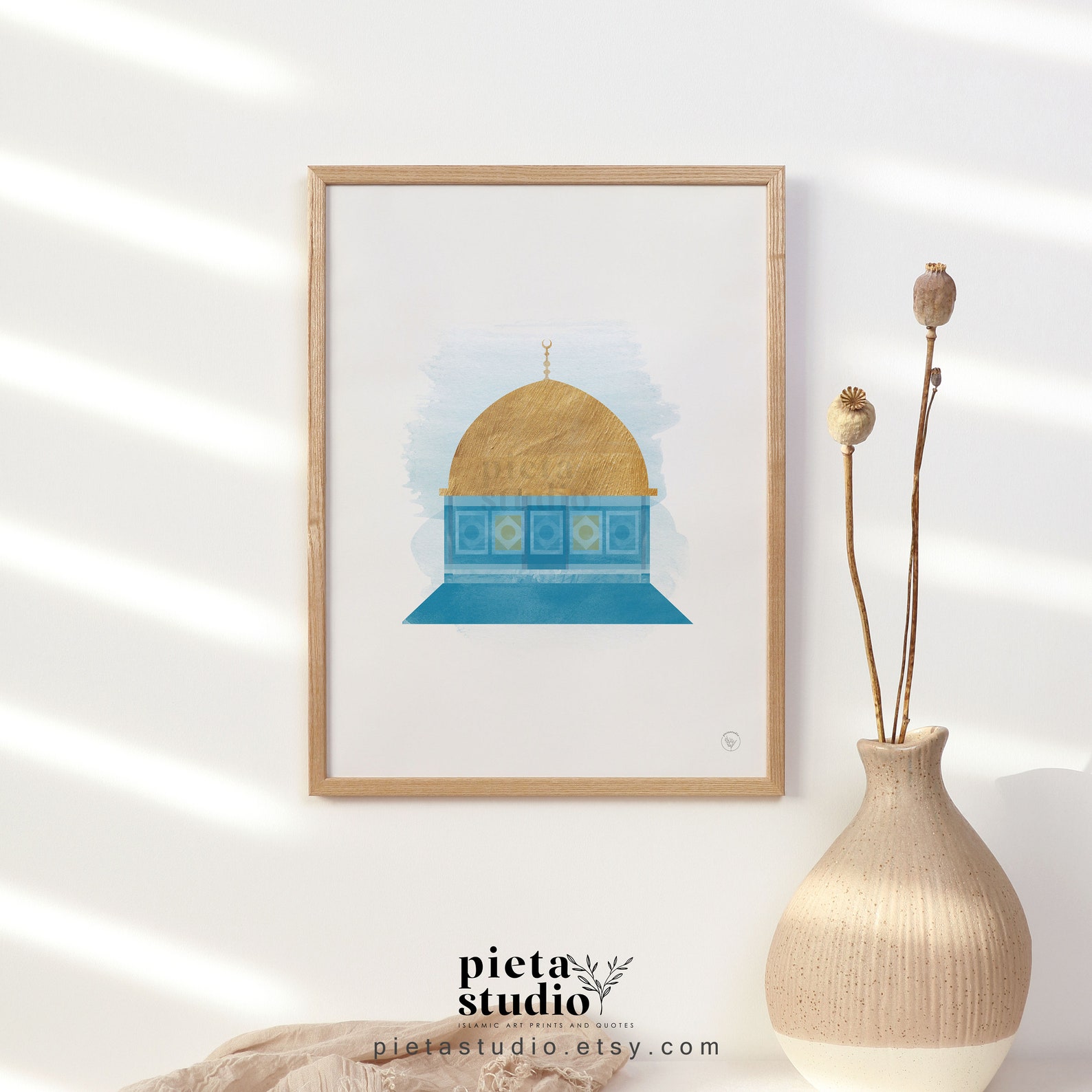 Masjid Al Aqsa Wall Art Prints Dome of the Rock Palestine - Etsy