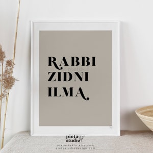 Rabbi Zidni Ilma Quotes Wall Art, Islamic Dua for Study Printable, Kids ...